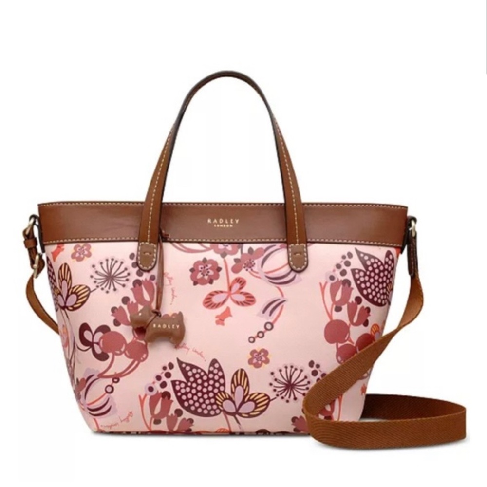 Radley London Heritage Flower Multiway Grab Bag In Li… - Gem